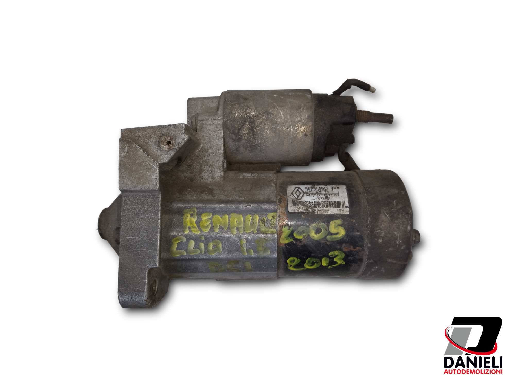 Motorino Avviamento 12V 1,4KW Renault Clio Megane Scenic Nissan Micra Dacia Sandero Diesel ...